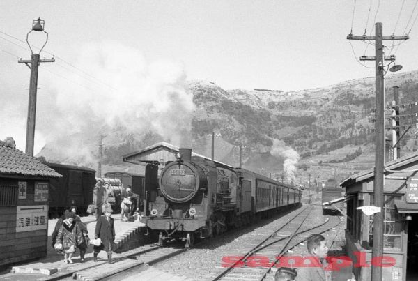 【未使用】9600形59653＋旧客＋C58 昭和37年 立野 KG判 の落札情報詳細| ヤフオク落札価格情報 オークフリー