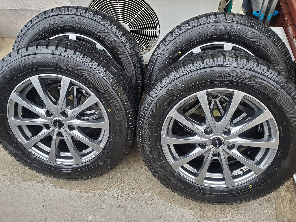 【目立った傷や汚れなし】☆新品同☆2022年製 TOYO OBSERVE GARIT GIZ 205/65R16 アルミセットの落札情報詳細 - ヤフオク落札価格検索 オークフリー