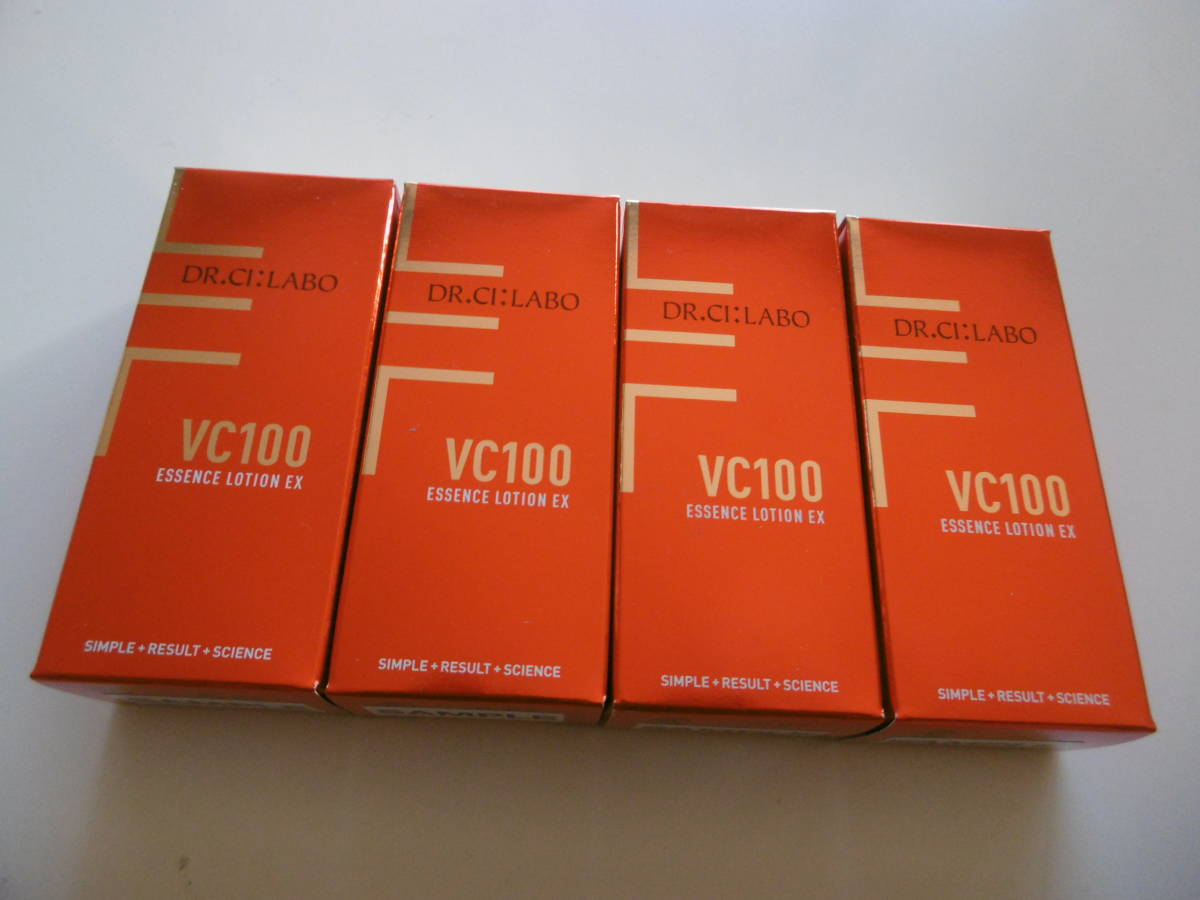 【未使用】ドクターシーラボ VC100エッセンスローションEX(化粧水) SAMPLE 28mL×4個 新品・未使用品 の落札情報詳細| ヤフオク落札価格情報 オークフリー