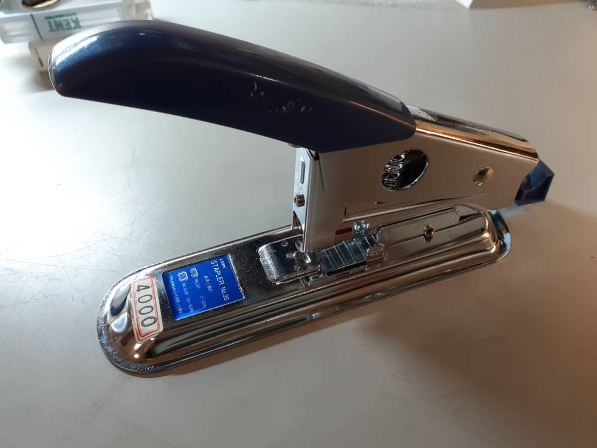 niceday ナイスデイ stapler 大型ホッチキス 100枚綴じ 事務用品 資料綴じ の落札情報詳細| ヤフオク落札価格情報 オークフリー