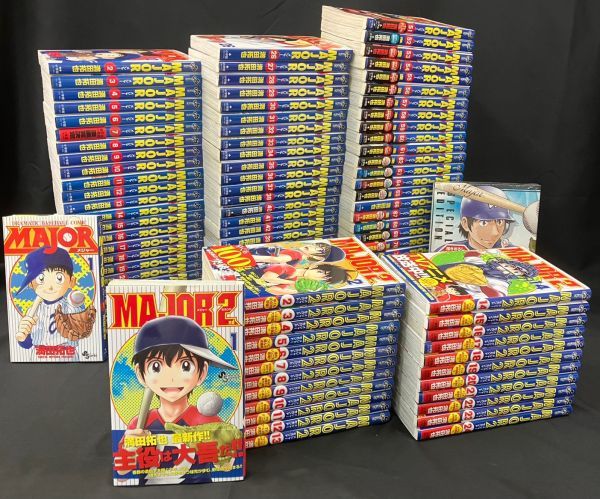 【やや傷や汚れあり】DAc183Y12 MAJOR メジャー 全78巻 MAJOR2 セカンド 1～24巻 漫画 コミック まとめの落札情報詳細 - Yahoo!オークション落札価格検索 オークフリー