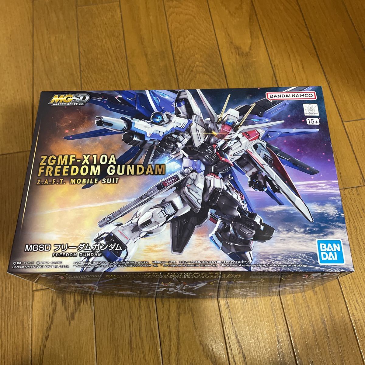 【未使用】【1円】【未開封】MGSD 機動戦士ガンダムSEED フリーダムガンダム 色分け済みプラモデルの落札情報詳細 - Yahoo!オークション落札価格検索 オークフリー