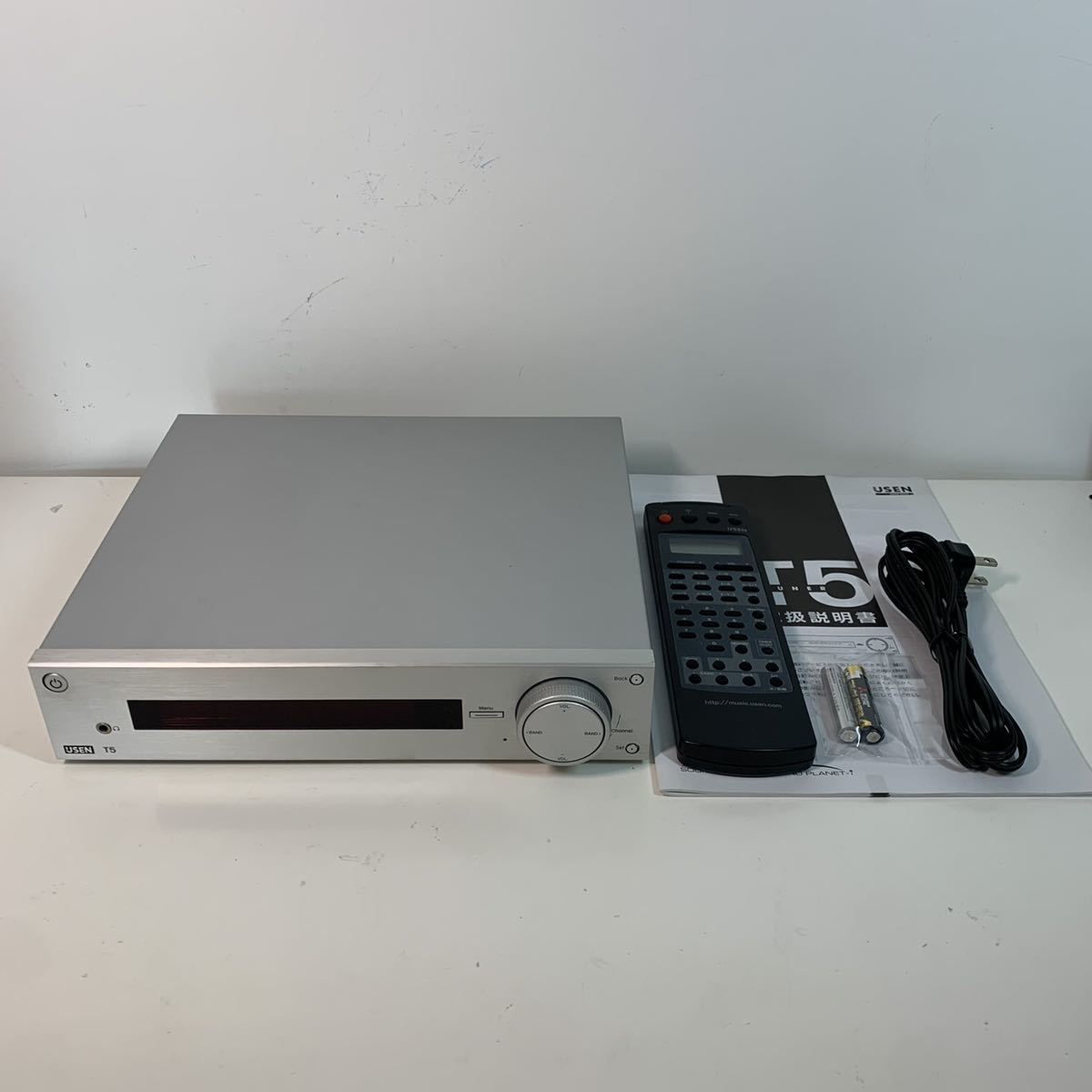 【目立った傷や汚れなし】USEN CS音楽放送受信機 CS-T5 リモコン、説明書付きの落札情報詳細 - Yahoo!オークション落札価格検索 オークフリー