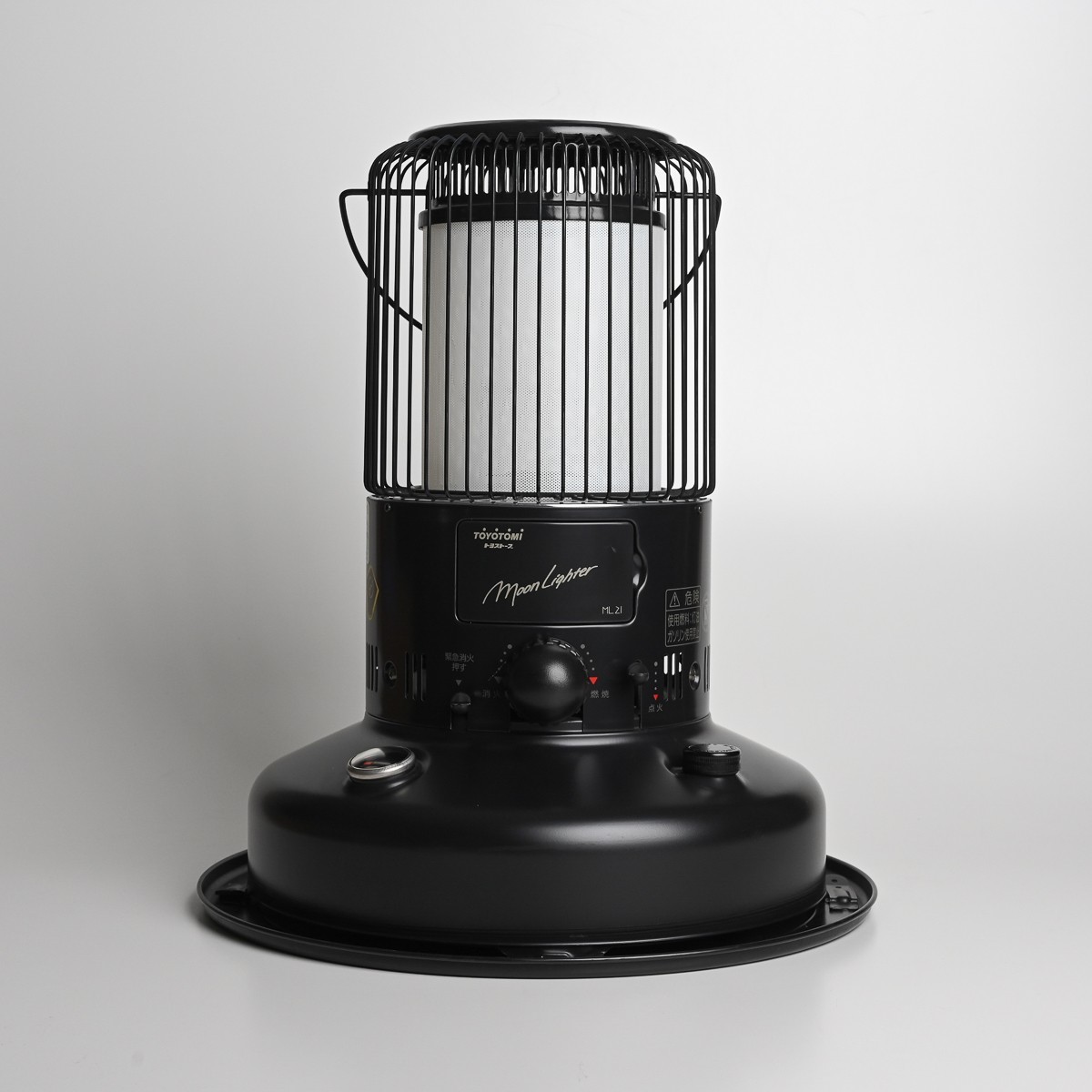 【未使用に近い】美品 燃焼未確認 石油ストーブ Moon Lighter ML21 96年製 株式会社トヨトミ 自然通気形解放式 暖房 レトロ ...