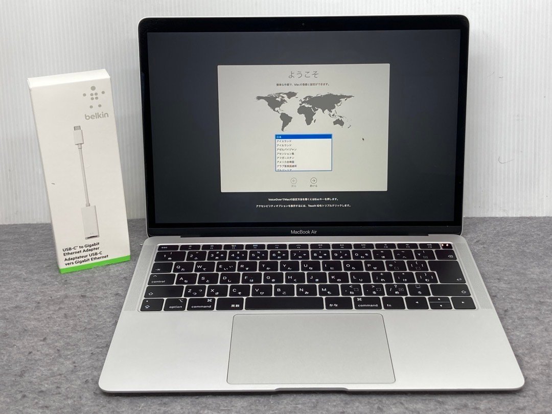 【やや傷や汚れあり】【Apple】MacBook Air Retina 13inch 2019 A1932 Corei5-8210Y 16GB ...