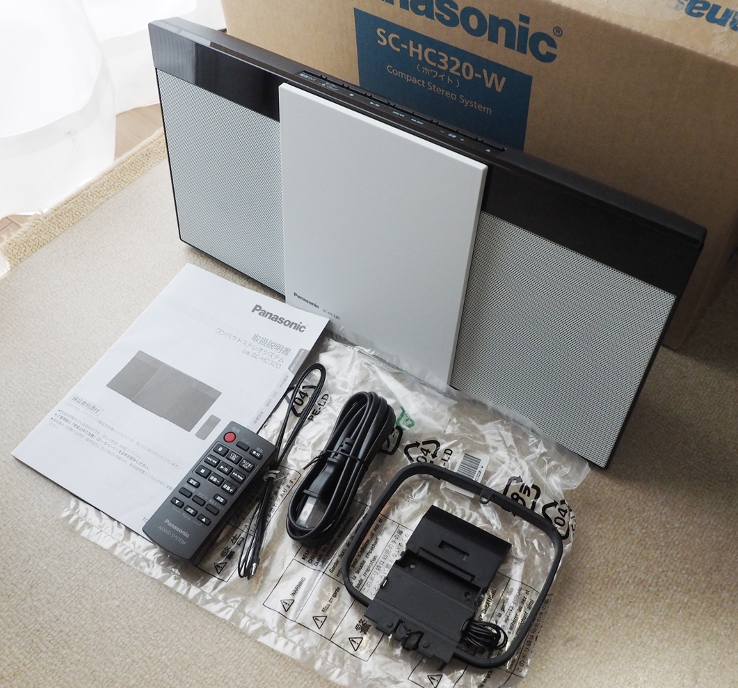 【目立った傷や汚れなし】【中古美品】Panasonic SC-HC320 コンパクトステレオシステム 2022年製 / 使用1年未満 保証有（～2023/4）/ 元箱有 / 個人出品の落札情報 ...
