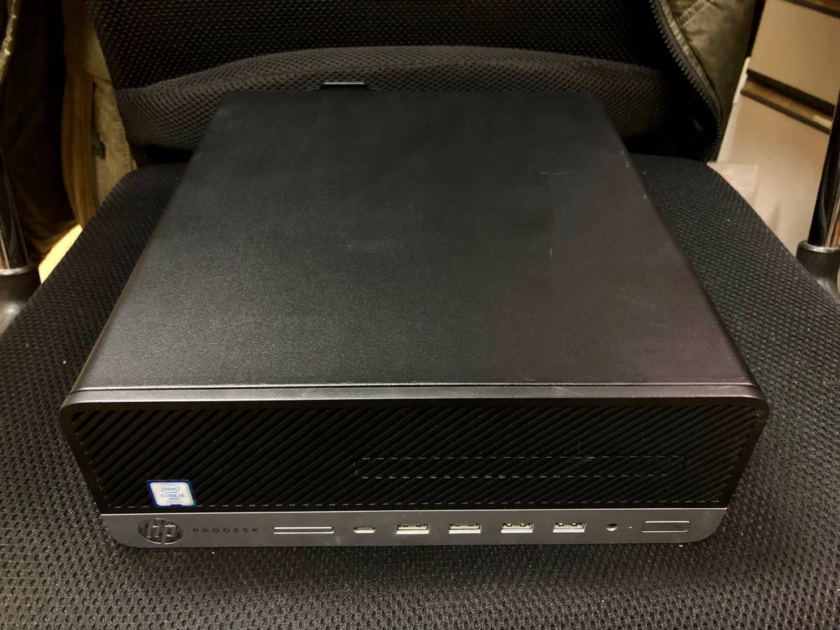 【目立った傷や汚れなし】HP ProDesk 600 G3 SFF Model : TPC-P063-SF Windows10 Pro にて起動確認 CPU Intel Core i5 ...