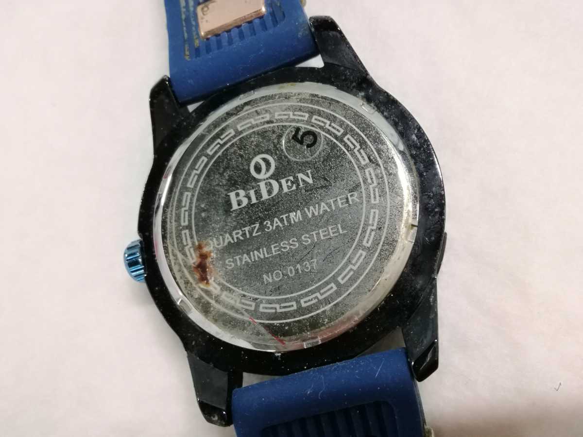 【傷や汚れあり】g_t X295 BIDEN バイデン NO.0137 メンズ腕時計 不稼動品 【現状品】の落札情報詳細 - Yahoo!オークション落札価格検索 オークフリー