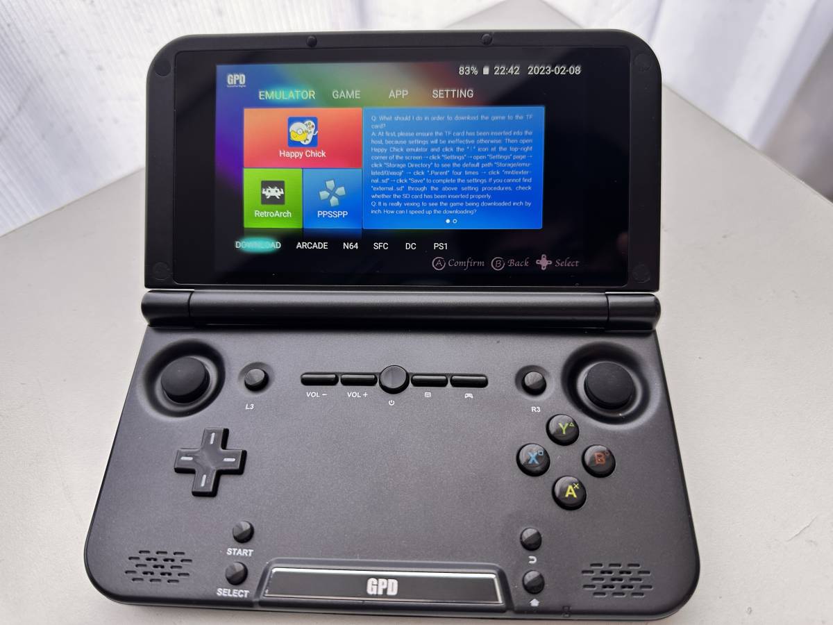 【目立った傷や汚れなし】GPD XD Plus MTK8176 32GB RAM4GB IPS液晶 Android7.0 ブラックの落札情報 ...