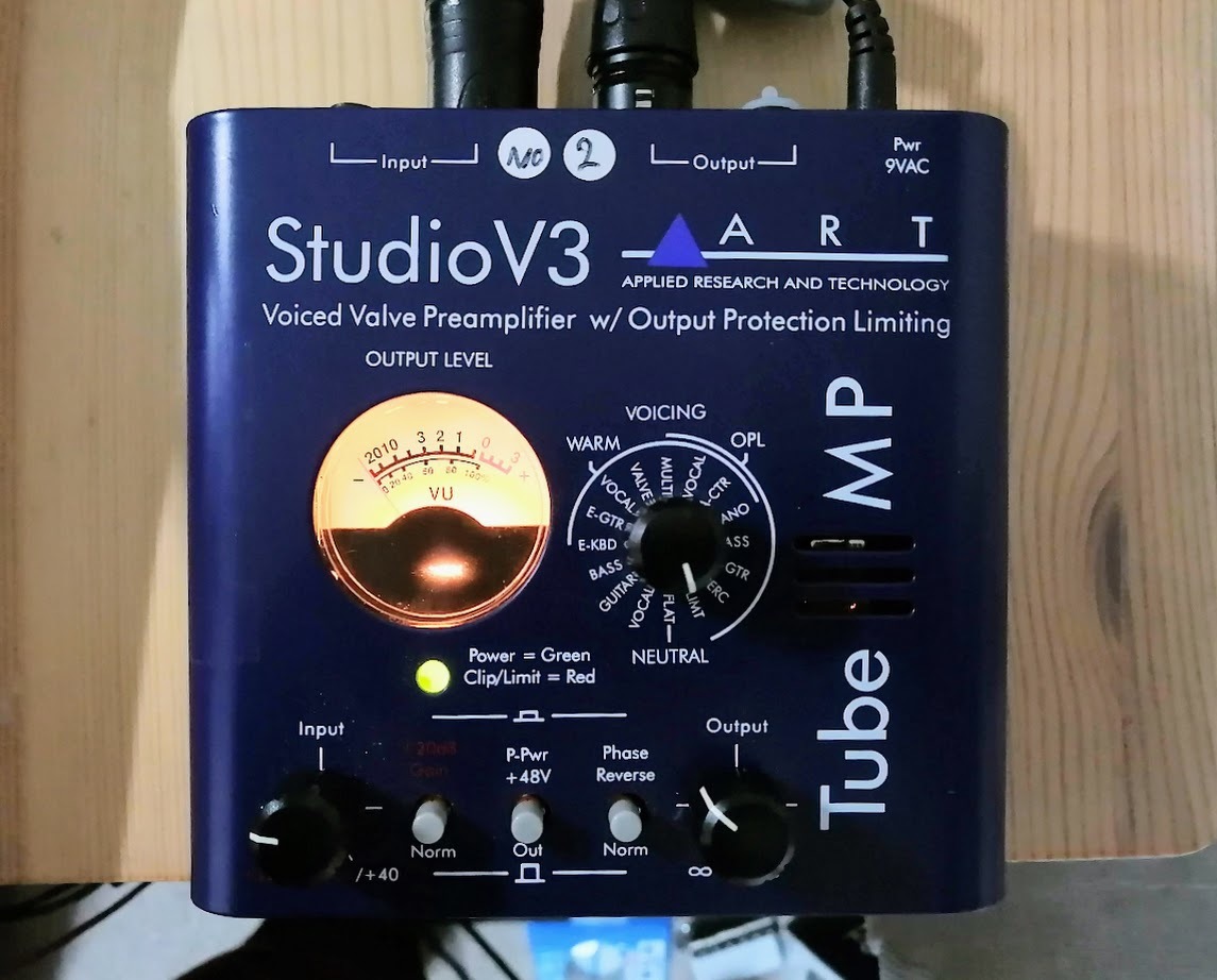 【やや傷や汚れあり】 真空管マイクプリアンプ Tube MP Studio V3 アダプタ付き の落札情報詳細 - ヤフオク落札価格情報 オークフリー