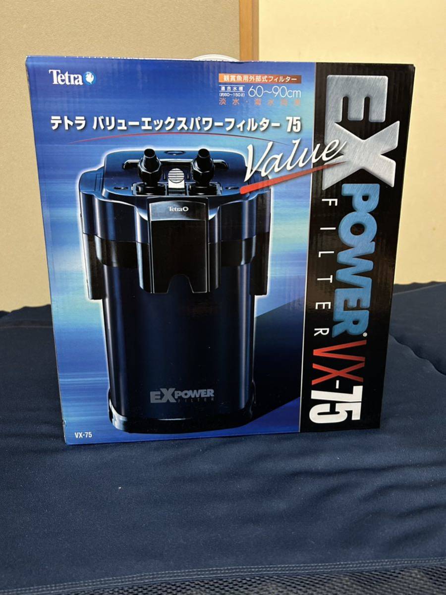 【未使用に近い】テトラ バリューエックスパワーフィルター VX−75 水槽用外部フィルターTetra 外部式フィルター POWER 外部フィルターの落札情報詳細 - Yahoo!オークション ...