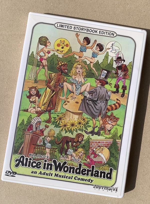 【目立った傷や汚れなし】輸入盤dvd エッチの国のアリス クリスティーヌ・デ・ベル お色気ミュージカル X指定／xxx指定 2バージョン収録