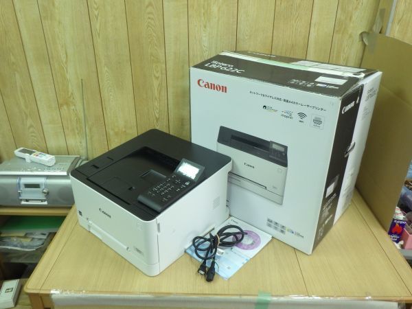 【未使用に近い】【未使用品】Canon/キャノン A4カラーレーザービームプリンター Satera LBP651C【両面印刷可能!】 の落札 ...