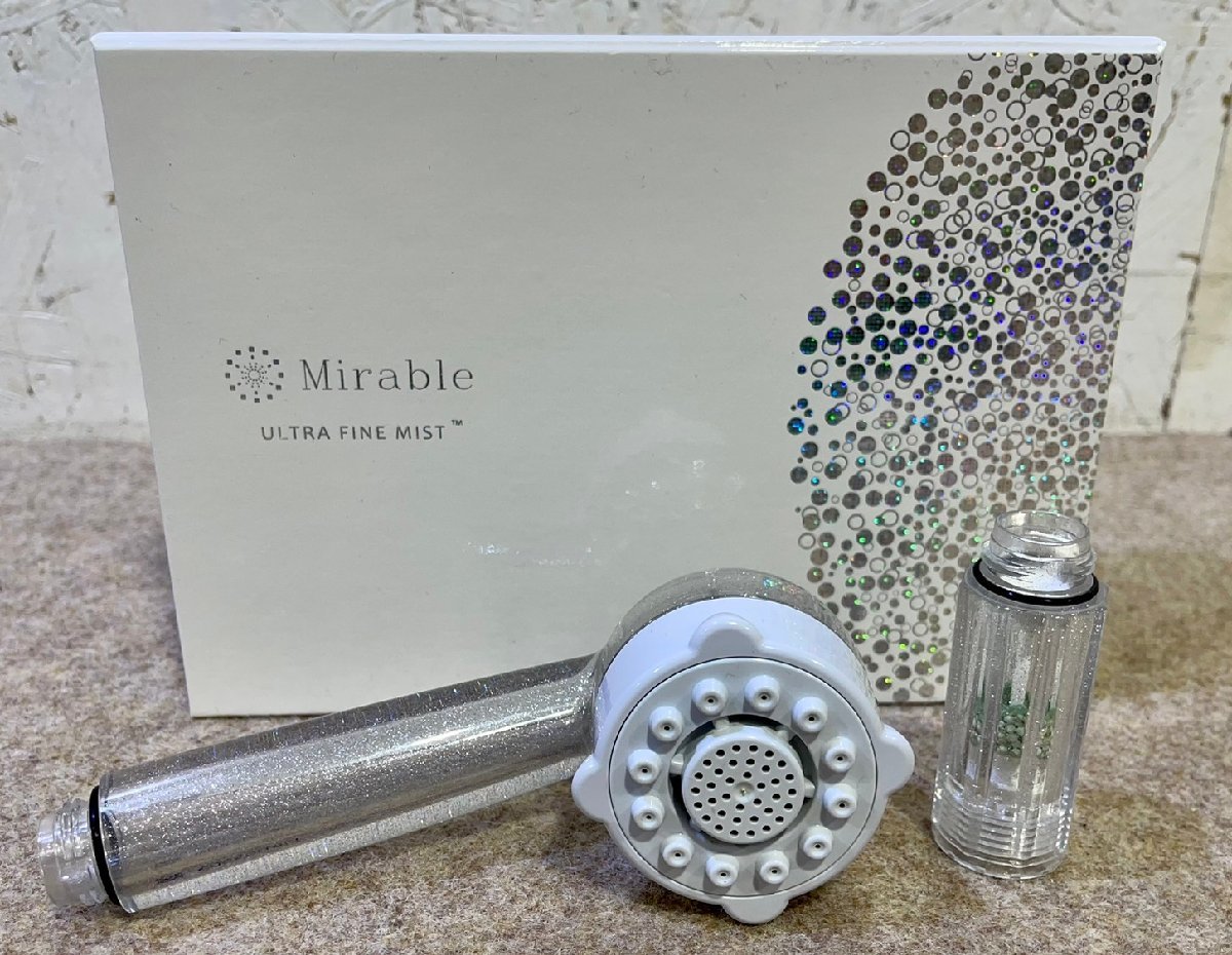 【目立った傷や汚れなし】1円 サイエンス ミラブルプラス シャワーヘッド Mirable plus ULTRA FINE MIST シャワーヘッド型美顔器の落札情報詳細 - ヤフオク落札価格 ...