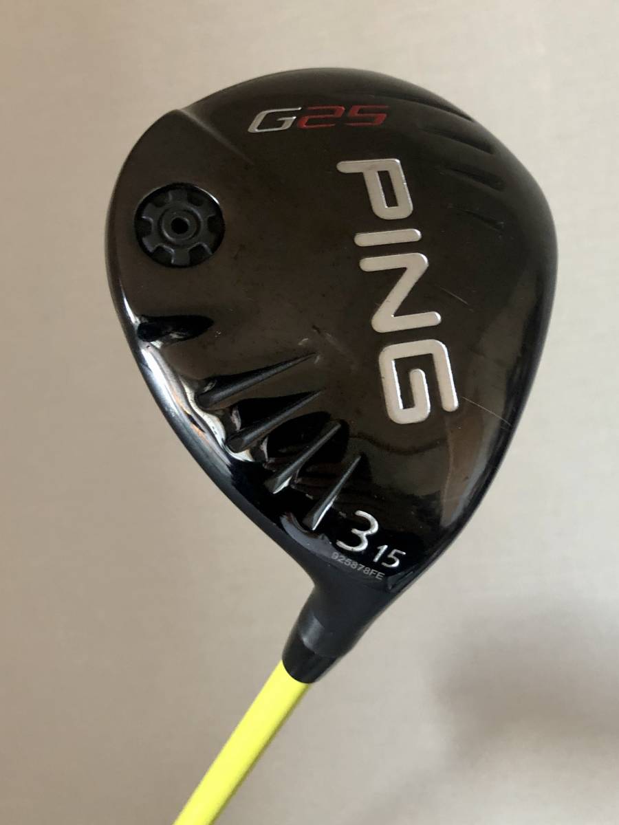 【傷や汚れあり】ピン PING G25 フェアウェイウッド 3W Tour AD MT-6s 中古品の落札情報詳細 - ヤフオク落札価格検索 ...