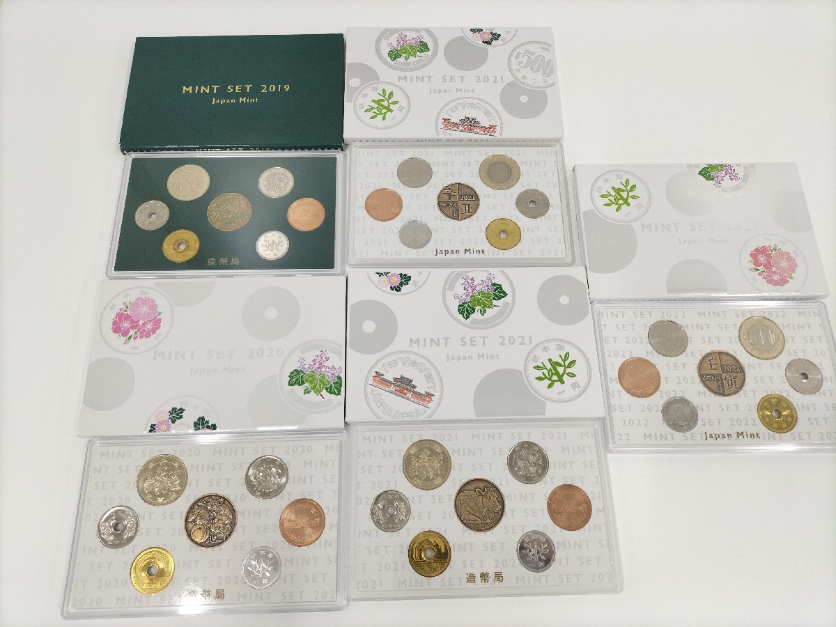 【目立った傷や汚れなし】 桜の通り抜け貨幣セット Japan Mint ミント貨幣セット その他まとめ20点 Japan coin Set ...