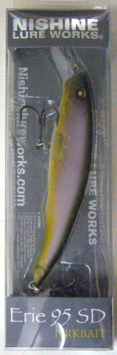 【未使用】ニシネルアーワークス/エリー 95SD ゴーストスメルト 17の落札情報詳細 - Yahoo!オークション落札価格検索 オークフリー