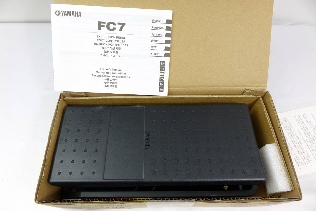 【やや傷や汚れあり】.YAMAHA フットコントローラー FC7 ボリュームペダルの落札情報詳細 - ヤフオク落札価格検索 オークフリー