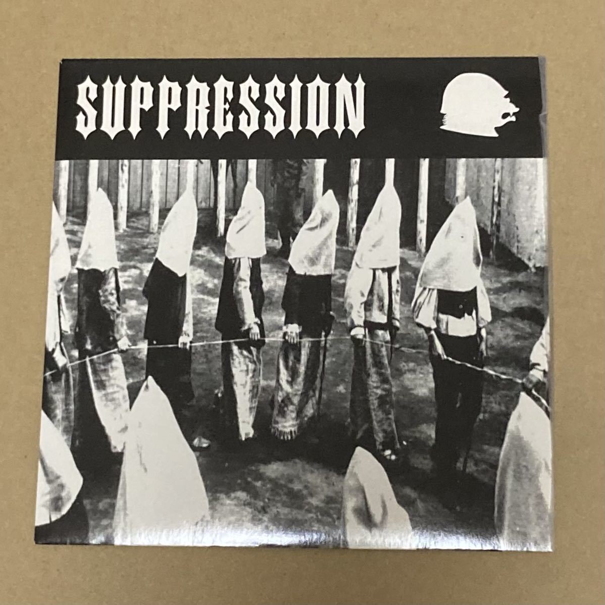 【やや傷や汚れあり】SUPPRESSION 7インチ crossed out infest power violence grindcore ...