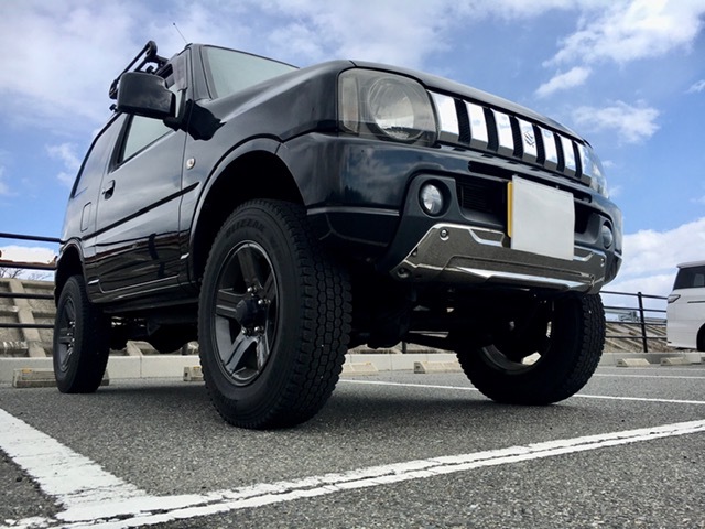【走行距離 106,500 km】大人気☆ジムニーJB23 6型後期ワイルドウインド 5速MT リフトアップ公認済 車検付 禁煙車 106500㌔ ナビTV ETC 4wd キャンプの落札情報 ...
