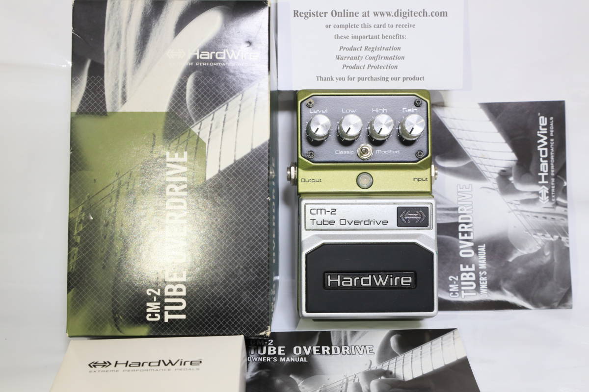 【やや傷や汚れあり】【良品 元箱つき】digitech cm-2 tube overdrive オーバードライブ 中古 ケーブルおまけの落札 ...