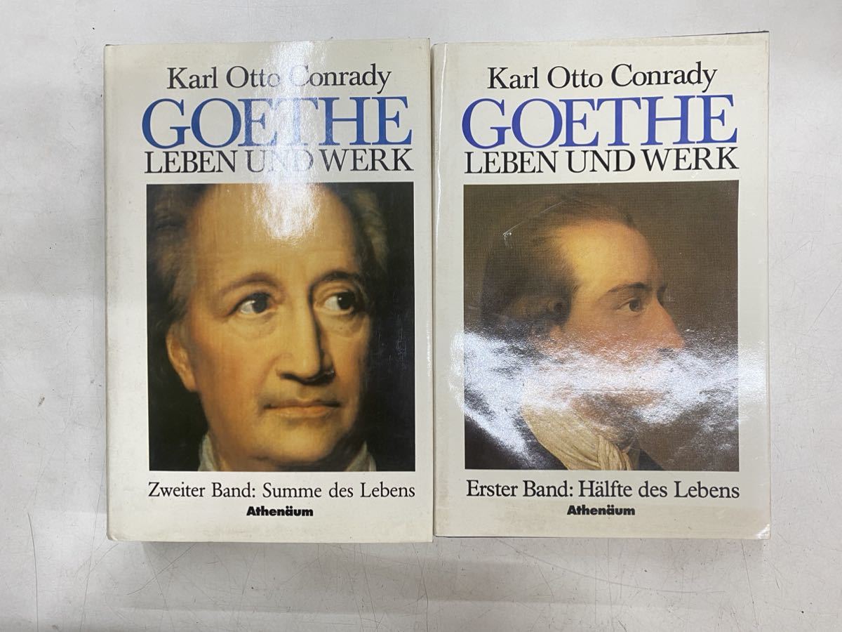 【傷や汚れあり】p323洋書まとめセット/小物/装飾/インテリア/ディスプレイ/ヴィンテージ/クラシック/アンティーク/ゲーテ/GOETHE LEBEN UND WERKの落札情報詳細 ...