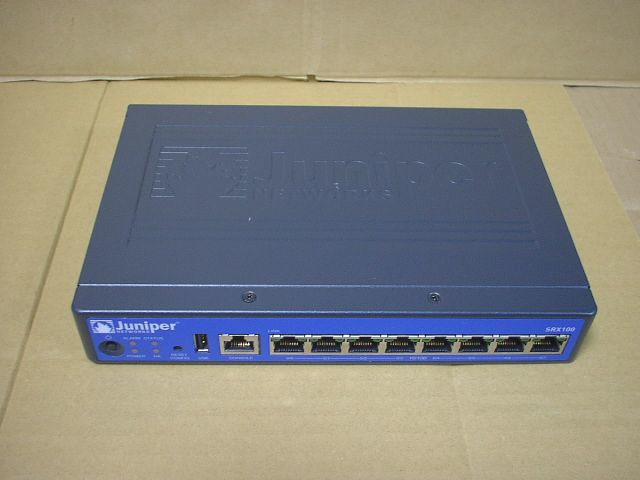 【傷や汚れあり】[本体のみ・動作未確認ジャンク品]Juniper SRX100（SRX100B） ACアダプター：無しの落札情報詳細 ...