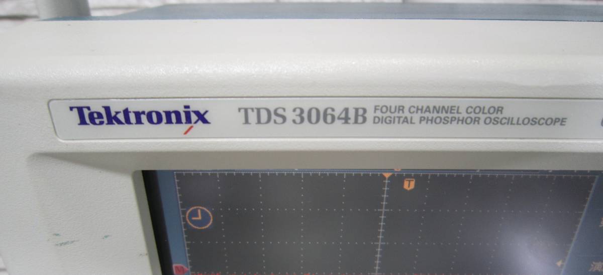 【目立った傷や汚れなし】Tektronix TDS3064B FOUR CHANNEL COLOR DIGITAL PHOSPHOR ...