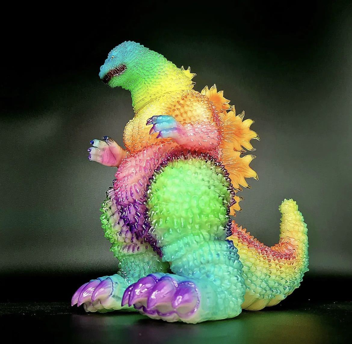 【未使用】新品 AKAMETENSHI 赤目天使 SHIN D 新デス CRAYON デスゴジ ゴジラ GODZILLA マーミット ソフビ ...