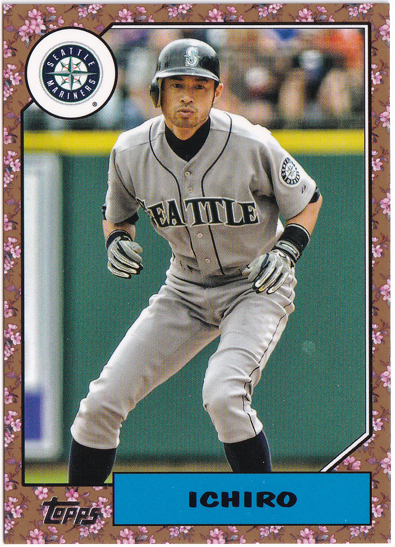 【目立った傷や汚れなし】【イチロー/Ichiro】2022 Topps Baseball Japan Edition 1987 Cherry ...