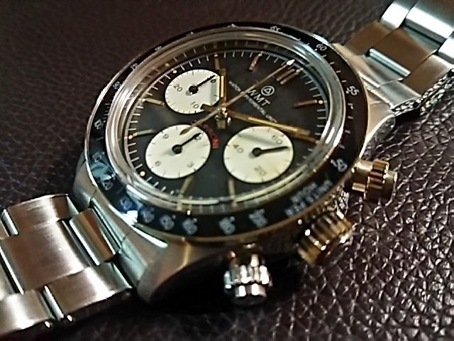 【目立った傷や汚れなし】希少 WMT モンタナ クロノグラフ Montana Aged Edition Automatic セイコー製NE88搭載 美品の落札情報詳細 - Yahoo ...