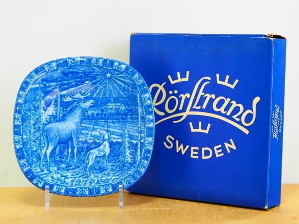 【中古】Rorstrand ロールストランド イヤープレート 1974年 箱付 グンナー・ニールンド Gunnar Nylundの落札情報詳細 - ヤフオク落札価格検索 オークフリー