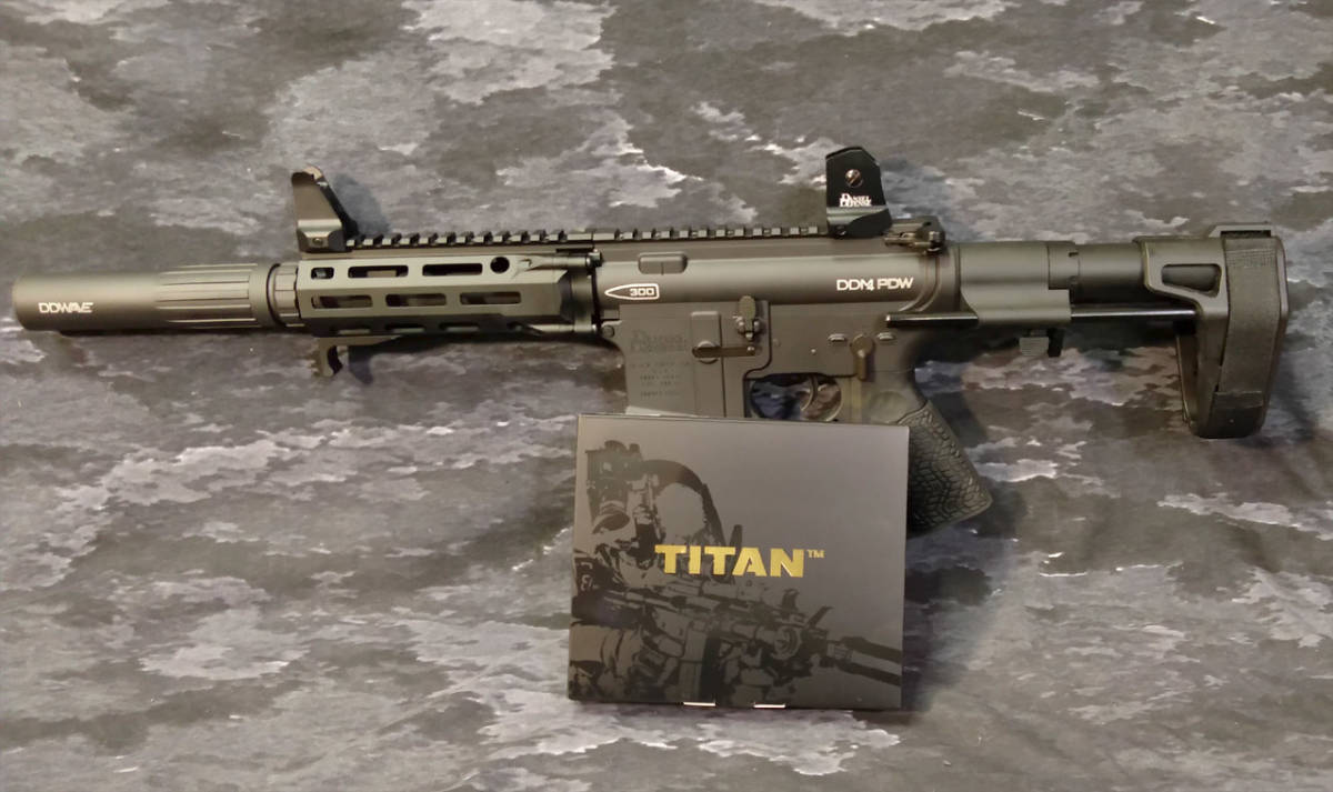 【目立った傷や汚れなし】セラコ DDM4PDW 秒42超ハイサイ TITAN電子トリガーカスタム 検）M4 SR16 VFC G&P GATE ...