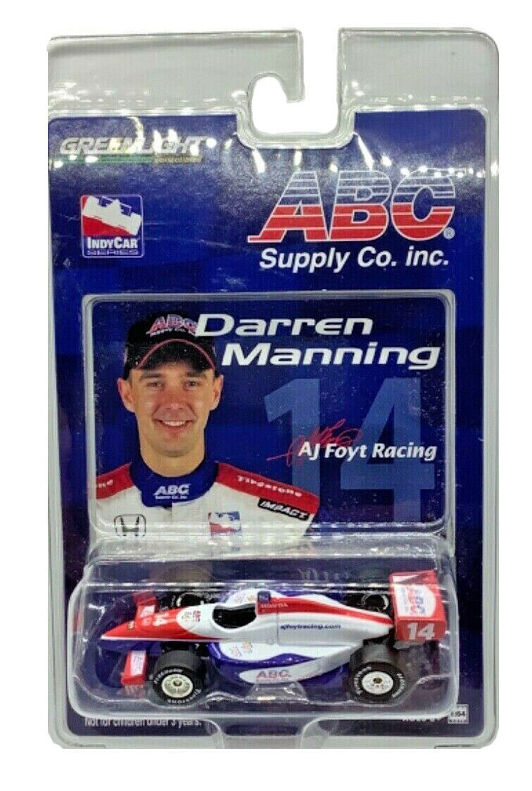 【未使用】Greenlight 2007 IndyCar #14 Darren Manning AJ Foyt Racing 1:64 ...