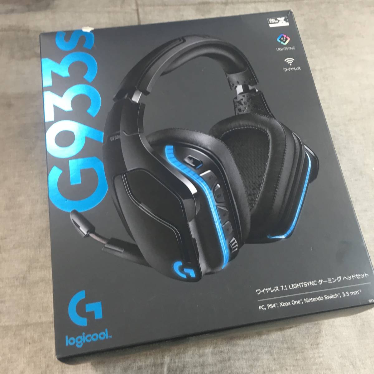 【目立った傷や汚れなし】現状品 Logicool G ロジクール G PRO X ゲーミングヘッドセット G-PHS-003 PS5 PS4 PC Switch Xbox 有線 Dolby 7 ...