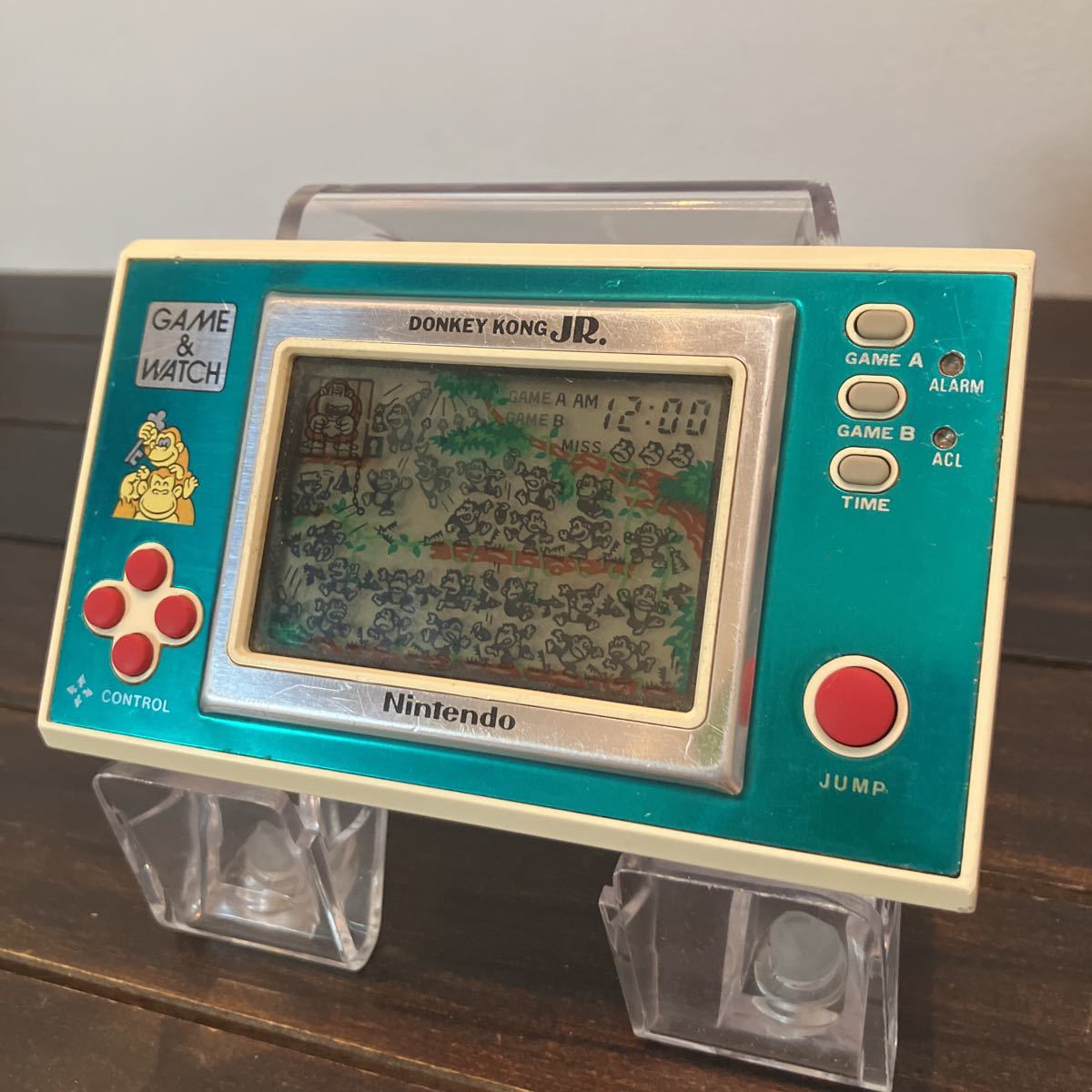 【やや傷や汚れあり】ゲームウォッチ ドンキーコングJR ※液漏れありません！任天堂 GAME&WATCH DONKEY KONG JR Nintendoの落札情報詳細 - Yahoo ...