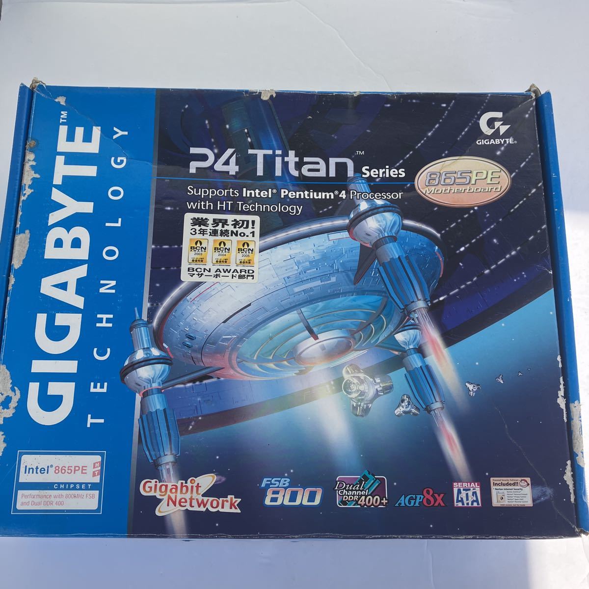 【目立った傷や汚れなし】美品 GIGABYTE GA-8IPE1000-G マザーボード Intel 865PE Socket 478 ...