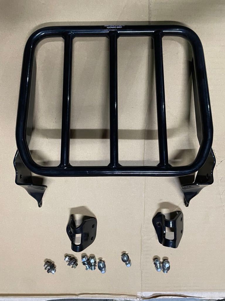 【やや傷や汚れあり】【ハーレー純正】 52300434 ホールドファスト・シーシーバー スタンダードハイト / グロスブラック '18～ ロー ...