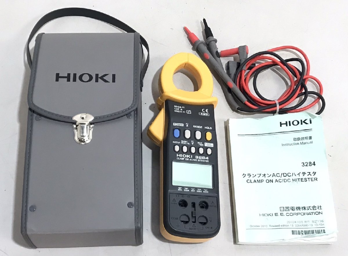【傷や汚れあり】HIOKI 3265 クランプオン AC/DC ハイテスターの落札情報詳細 - ヤフオク落札価格検索 オークフリー