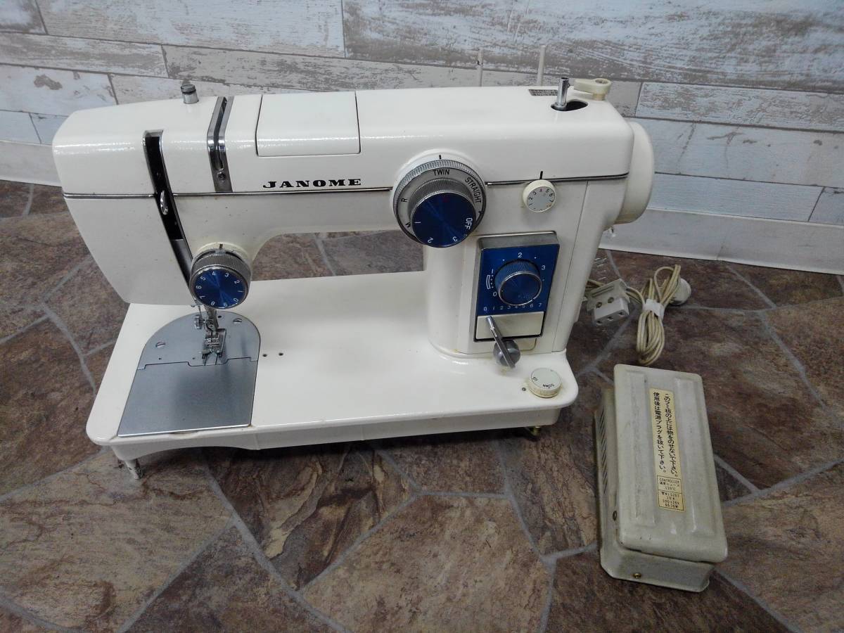 【傷や汚れあり】H637(044)-801/TY10000 JANOME ジャノメ ミシン MODEL 804の落札情報詳細 - ヤフオク落札 ...