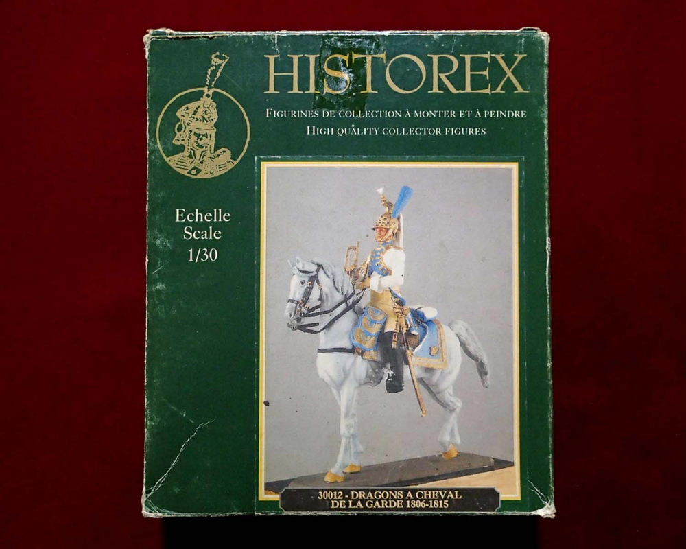 【未使用】箱難★ヒストレックス(Historex) 54mm(1/30) フランス 皇帝近衛隊竜騎兵(ドラゴン)(騎馬姿)(ナポレオン時代の ...