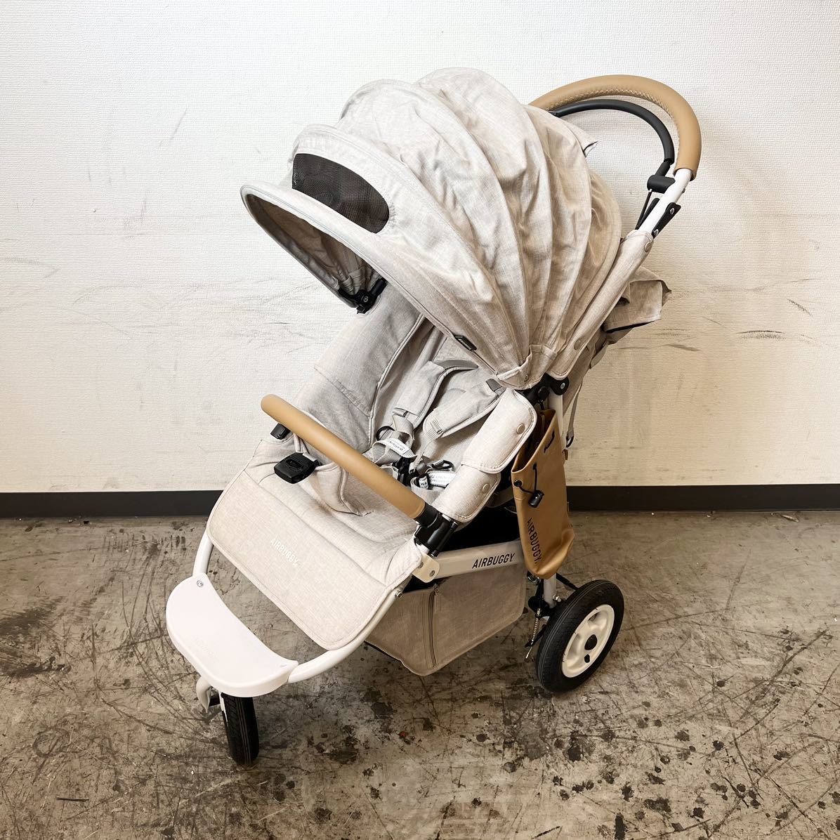 【未使用に近い】238＊AIRBUGGY COCO DOUBLE EX FROMBIRTH ベビーカー エアーバギー 防寒カバー マット クッション付き ほぼ未使用 現状品＊の落札情報詳細 ...