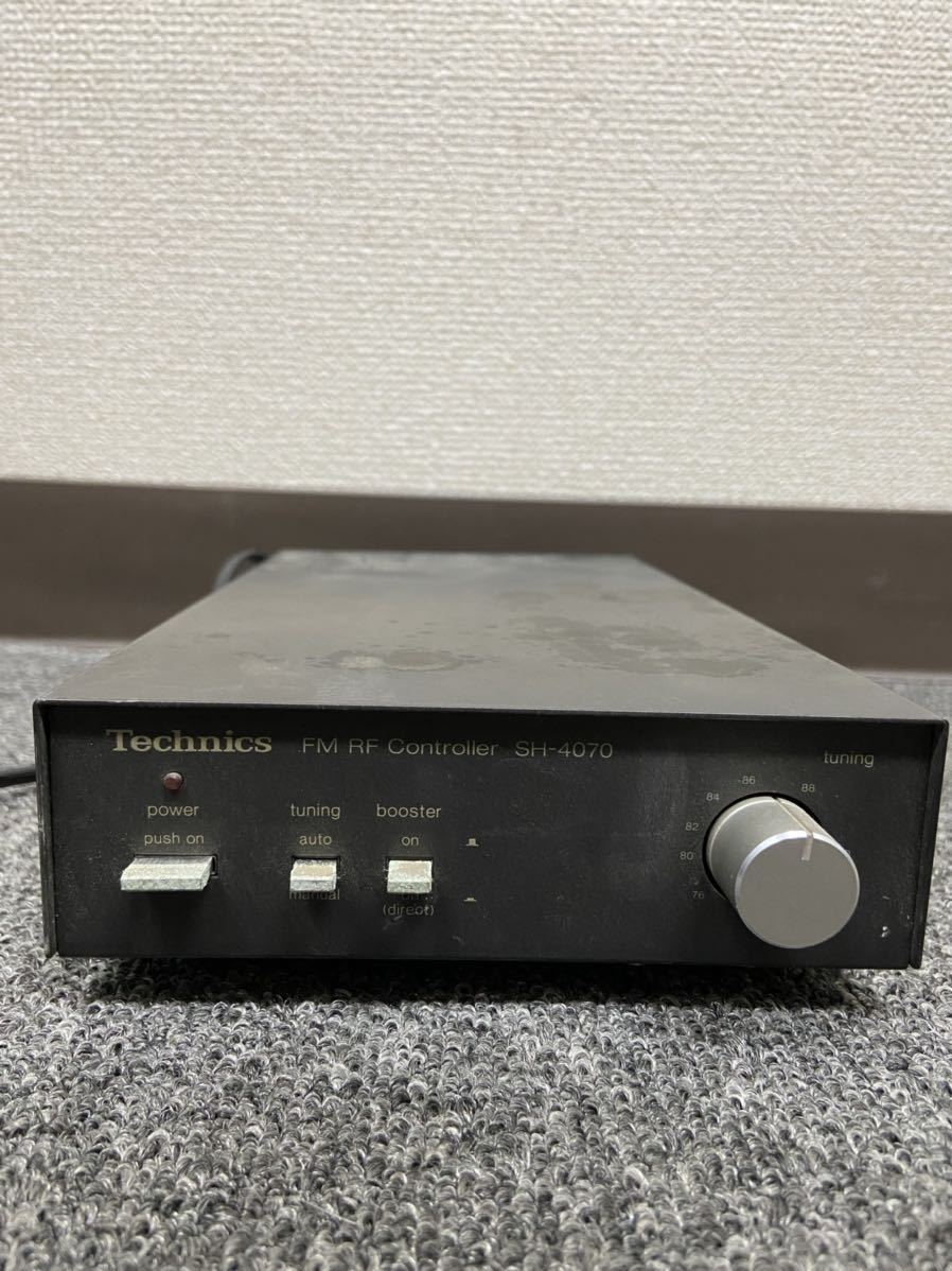 【傷や汚れあり】Technics テクニクス SH-4070 FM RFコントローラー オーディオ機器 動作未確認 ☆0886の落札情報詳細 ...