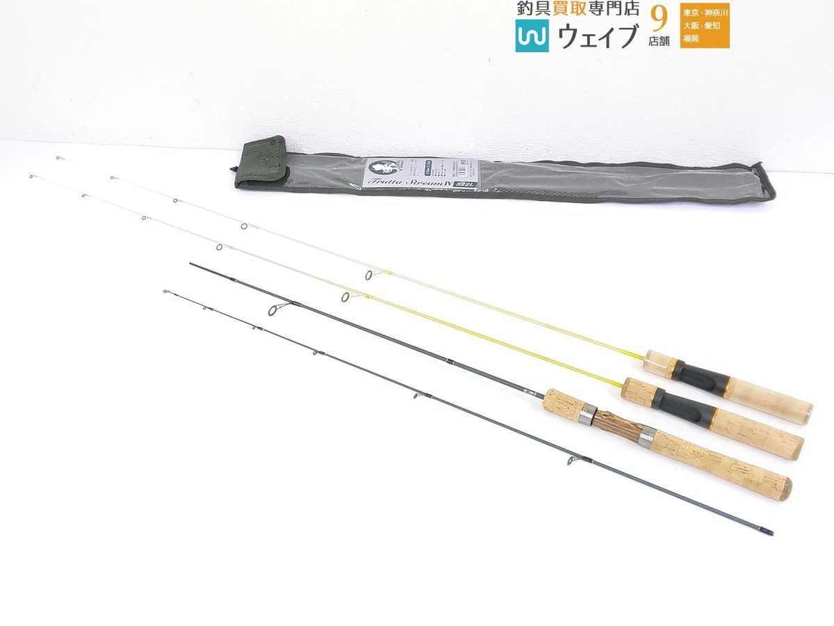 【やや傷や汚れあり】ツリモン トラッタ ストリーム IV 522L・鱒レンジャー ネクスト SP40 合計3本セットの落札情報詳細 ...