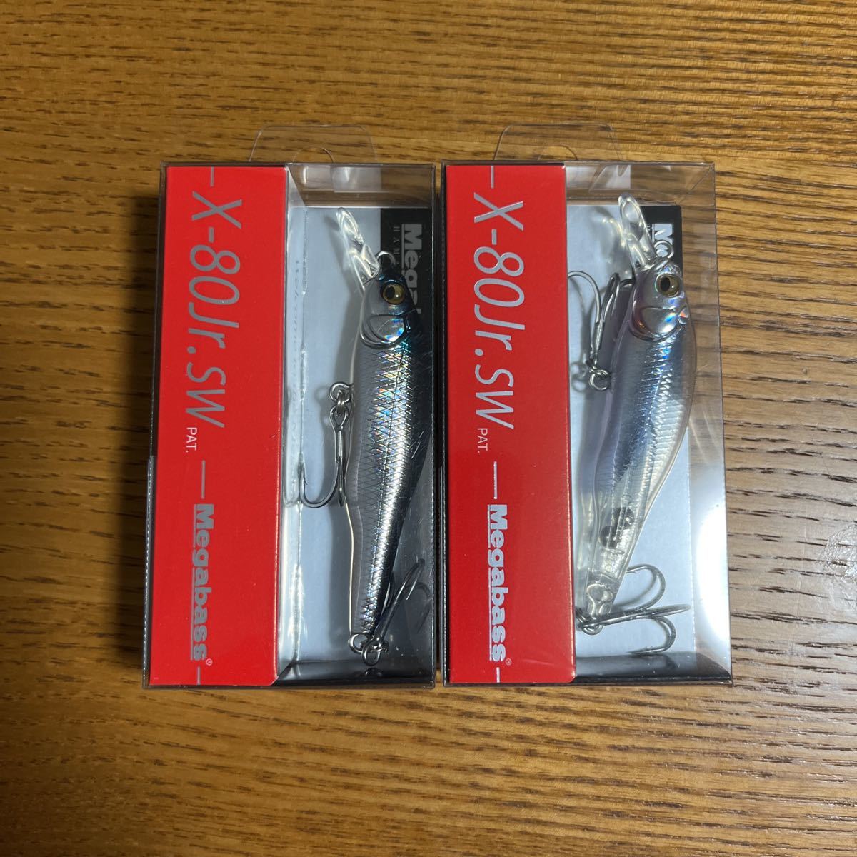【未使用】メガバス X-80 Jr SW 2個セット 未開封品 GG BORA ＆ HT SHIRASU Megabass SINKINGの落札情報詳細 - ヤフオク落札価格検索 オークフリー