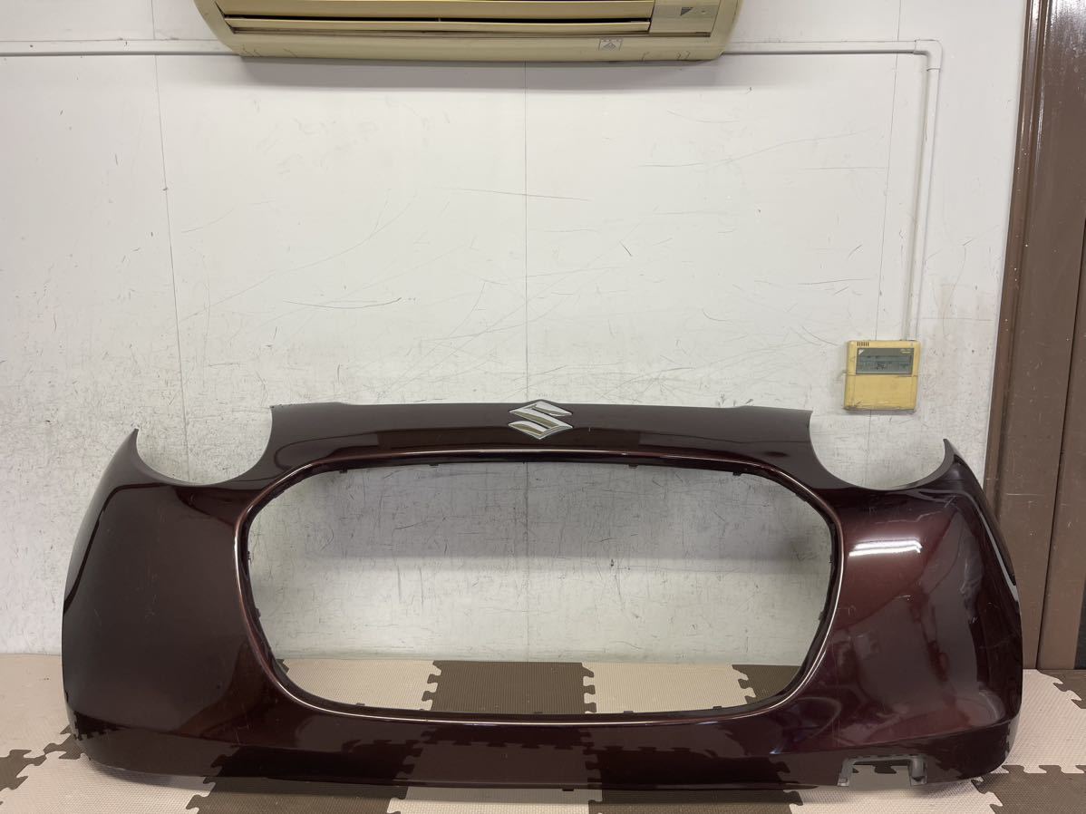 【やや傷や汚れあり】HA25S/HA35S アルト 純正 フロントバンパー (ZEL マルーンブラウンパール) 71711-64L1 ...