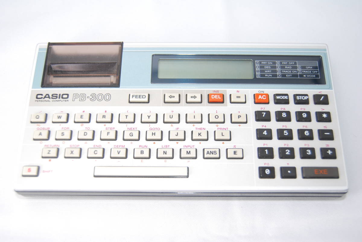 【やや傷や汚れあり】★貴重★簡易チェック済み★ CASIO カシオ ポケットコンピュータ PB-300 ポケコン #SA-212の落札情報詳細 - ヤフオク落札価格検索 オークフリー