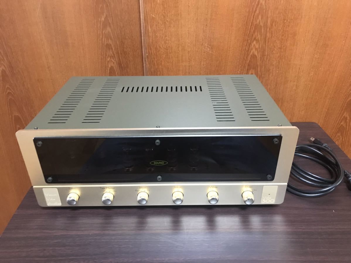【目立った傷や汚れなし】美品 東京サウンド Valve 300 真空管 プリメインアンプ TOKYO SOUND REXER Valve ...