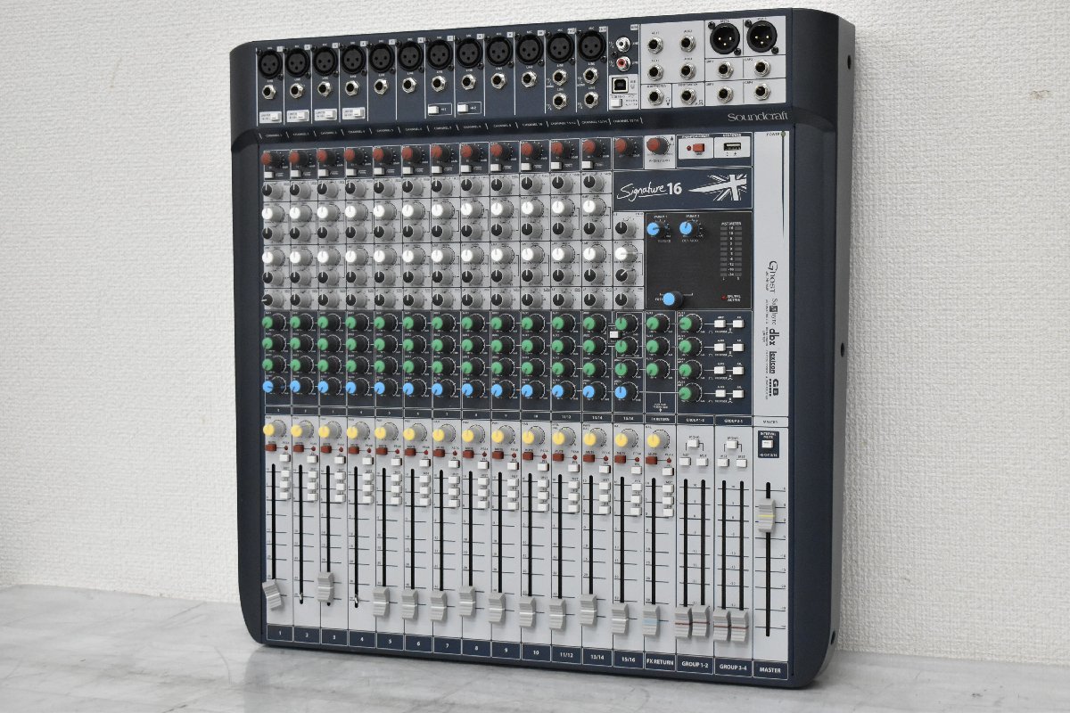 【中古】Soundcraft SPIRIT LIVE 4 12chアナログミキサー ソフトカバー付 T-1059の落札情報詳細 - ヤフオク ...