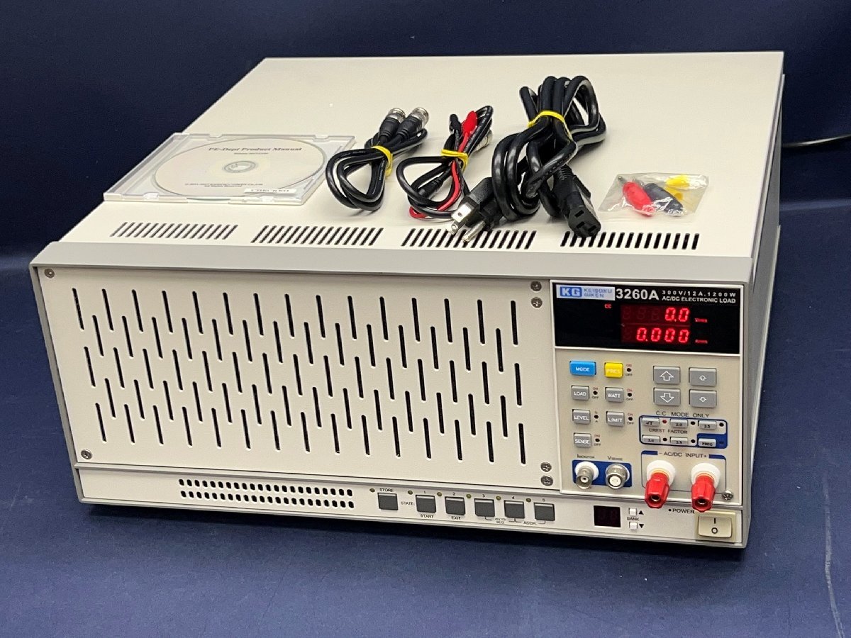 【目立った傷や汚れなし】計測技術研究所 3260A 大容量交流模擬負荷装置 定格電力1200W 交流負荷装置 美品の落札情報詳細 - ヤフオク ...